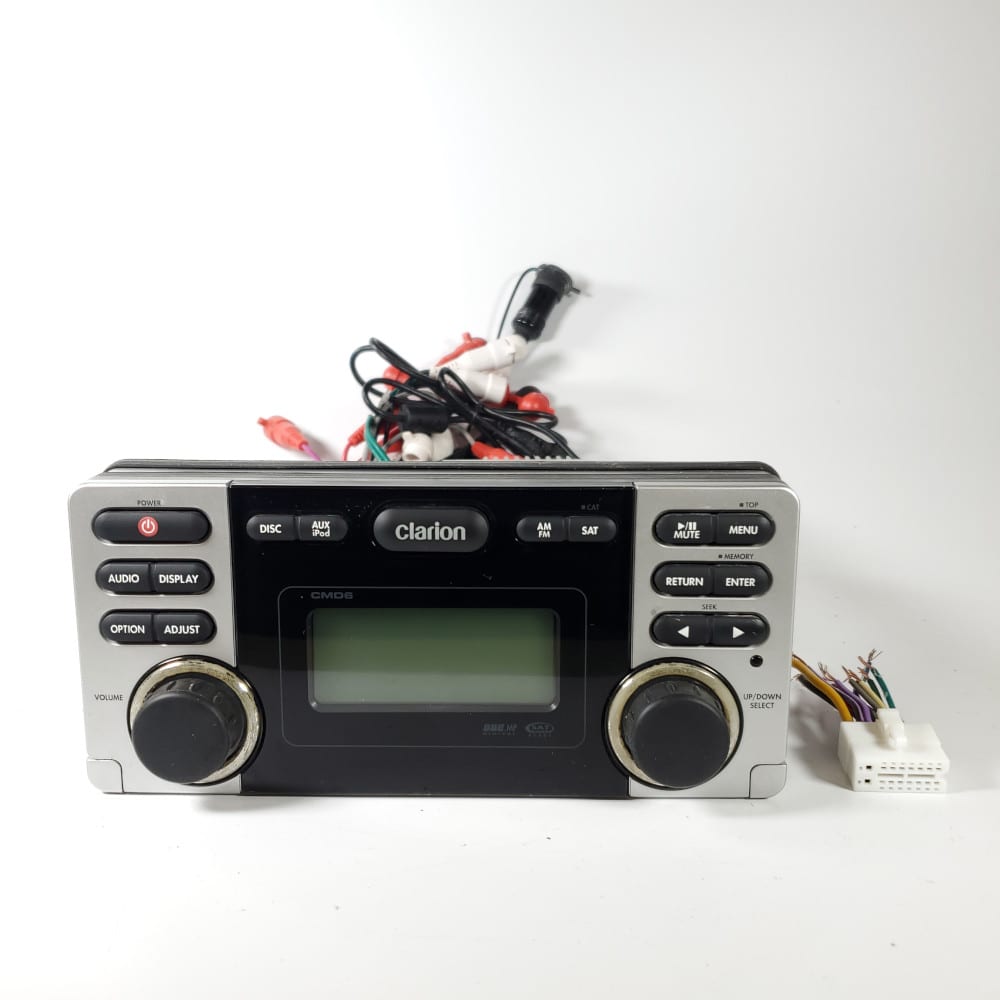 Clarion CMD6 - Marine CD AM/FM Sirius XM Radio Boat Stereo System - AS ...