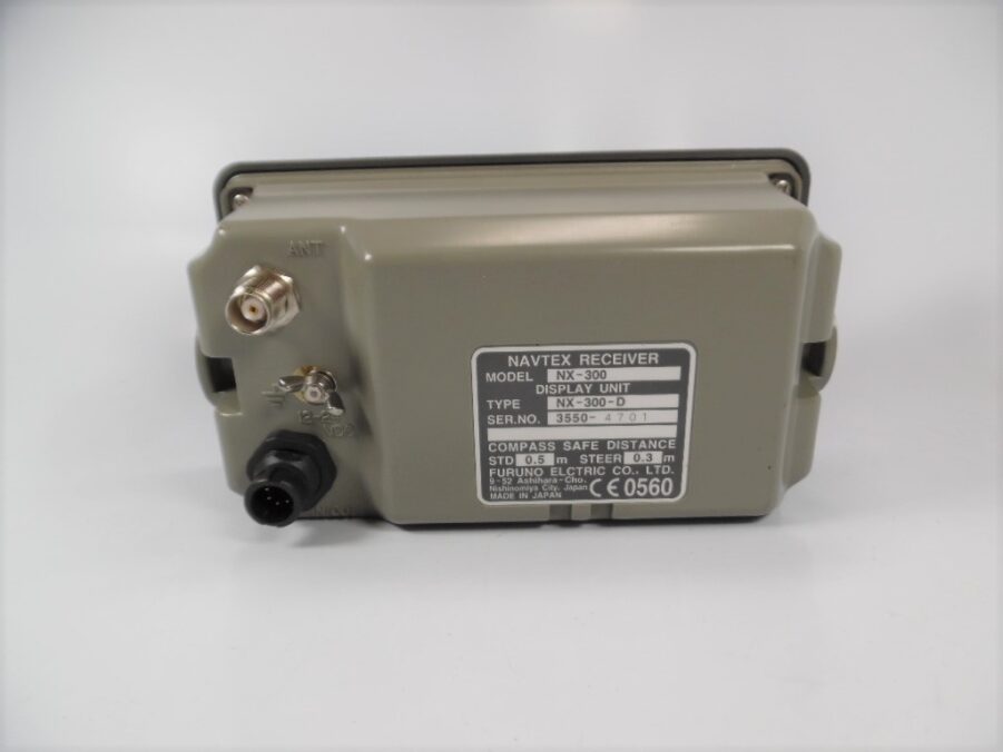 Furuno NX-300 Paperless Navtex Receiver 8-Line 4.5" Display - TESTED ...