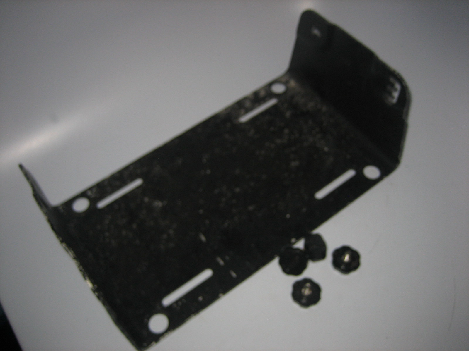 Icom IC-M710 IC-M700 Pro Black Mounting Mount Bracket w/ Knobs - Max ...