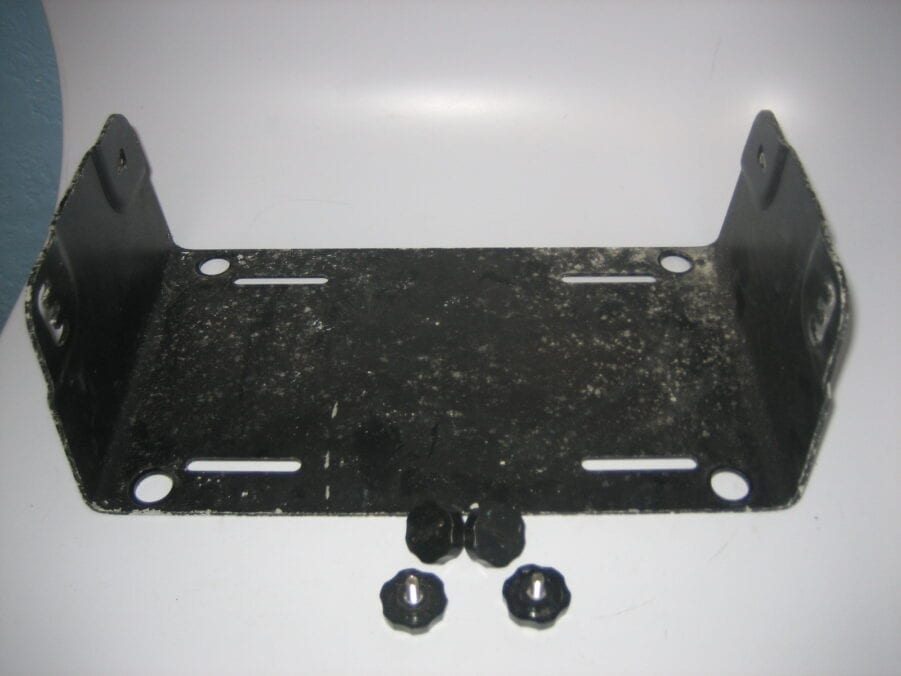 Icom IC-M710 IC-M700 Pro Black Mounting Mount Bracket w/ Knobs - Max ...