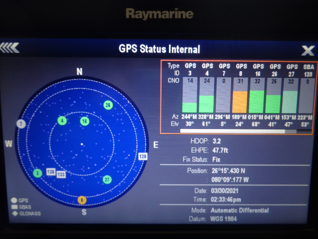 Raymarine e95 Touchscreen MFD Display TESTED / UPDATED E70021 - 90 Day ...