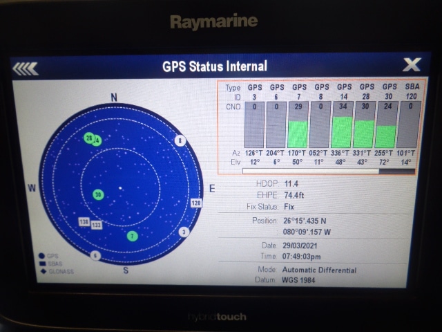 Raymarine e95 Touchscreen MFD Display TESTED & UPDATED E70021 - 90 Day ...
