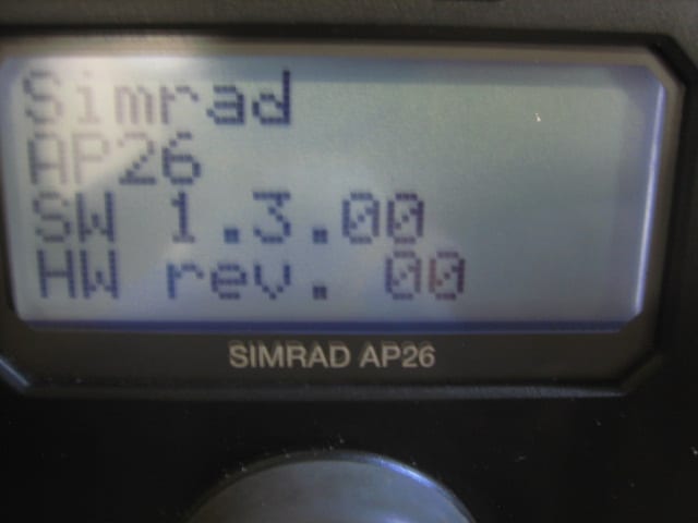 Simrad~AP26 Autopilot Control Head 22087910 - With Suncover~NEW LCD ...