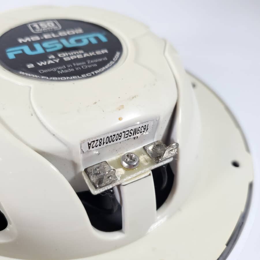 Fusion MS-EL602 - 6" 4ohm 150W Marine grade 2 Way Boat Speakers - PAIR ...