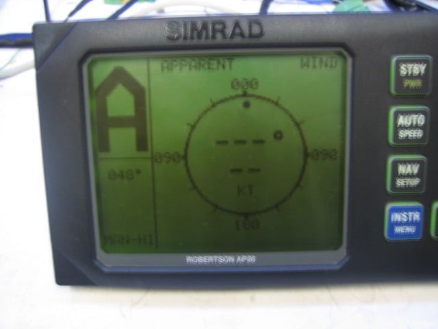 Simrad AP20 Autopilot Control Head/22084594 -W/Suncover~Tested/Good ...