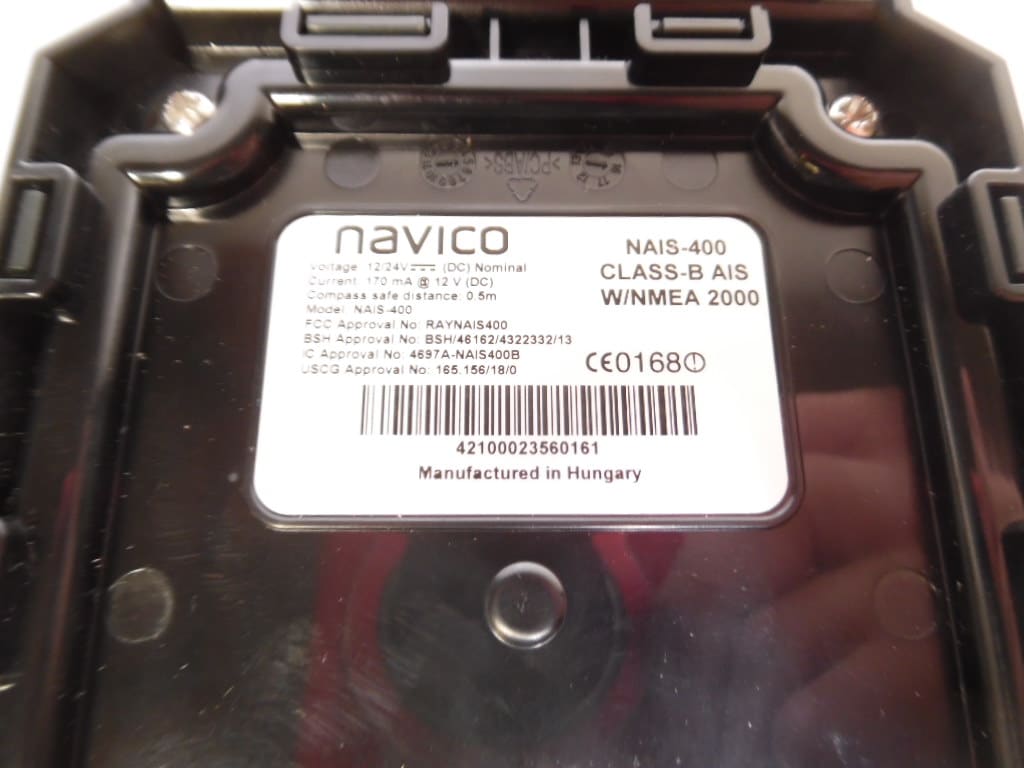 Simrad NAIS 400 Black Box Class B AIS Transceiver w/ Accessories ...