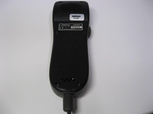 SIMRAD RS87 AHS87 Marine VHF Radio Handset with original cable Cable ...