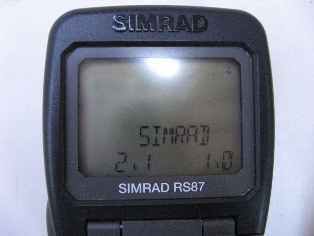 SIMRAD RS87 AHS87 Marine VHF Radio Handset with original cable Cable ...