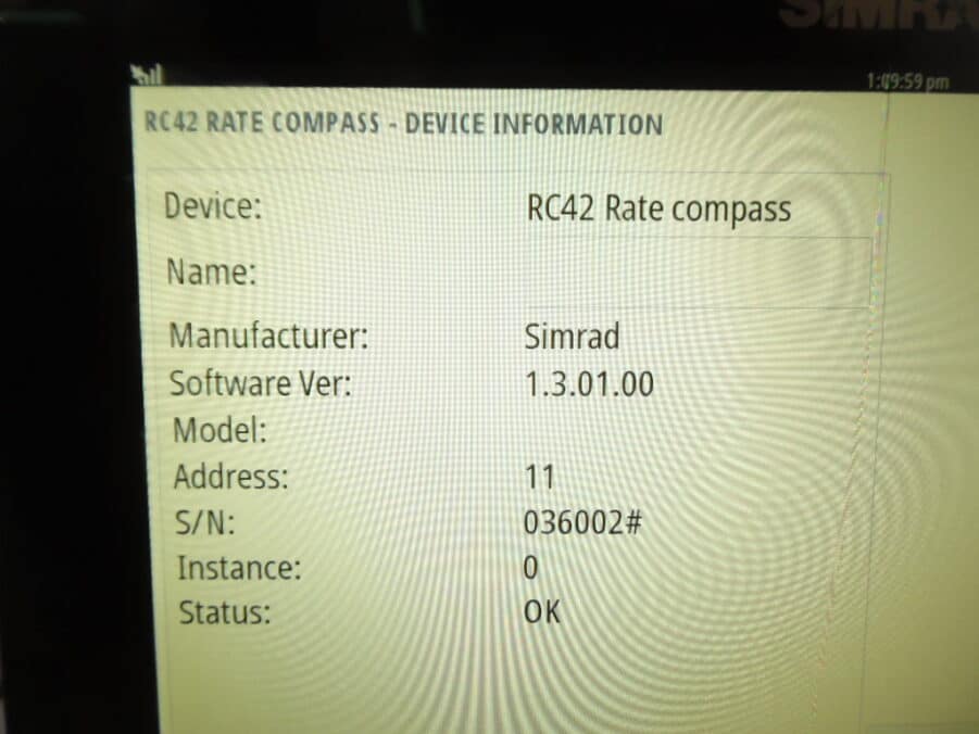 Simrad - RC42N - Rate Compass NMEA2000 Heading Sensor - 000-10613-001 ...