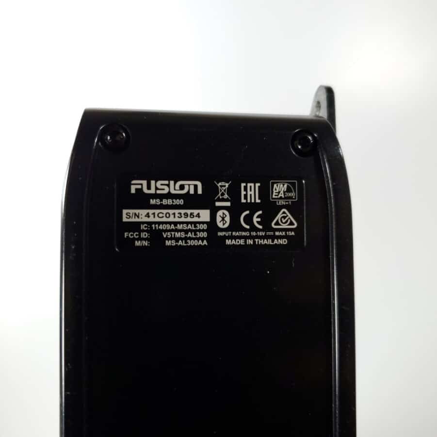 FUSION MS-BB300 - Boat Black Box Marine Stereo AM/FM Radio SIRIUS Ready ...