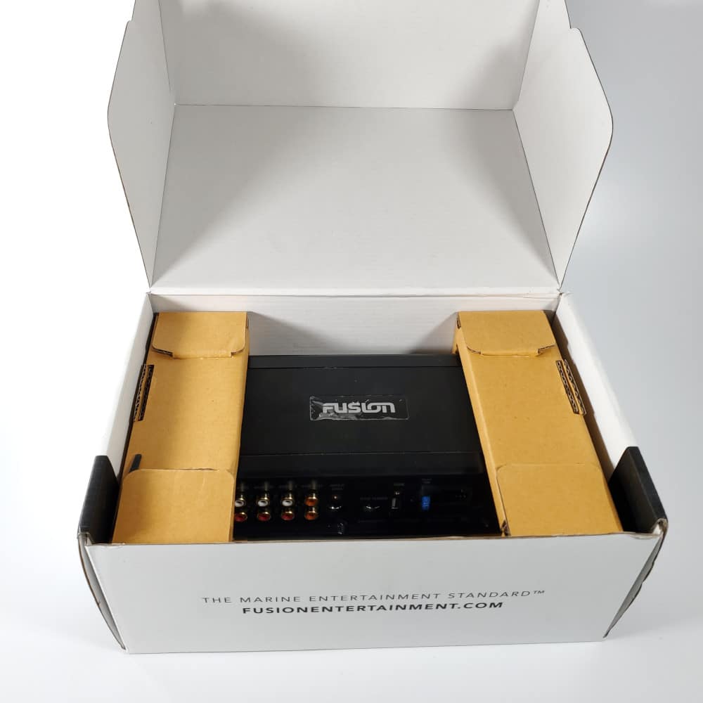 FUSION MS-BB300 - Boat Black Box Marine Stereo AM/FM Radio SIRIUS Ready ...