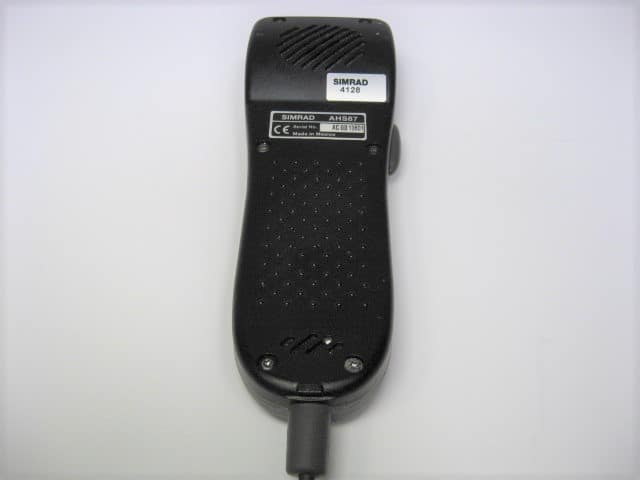 SIMRAD RS87 AHS87 Marine VHF Radio Handset Re-Built Cable Tested ...