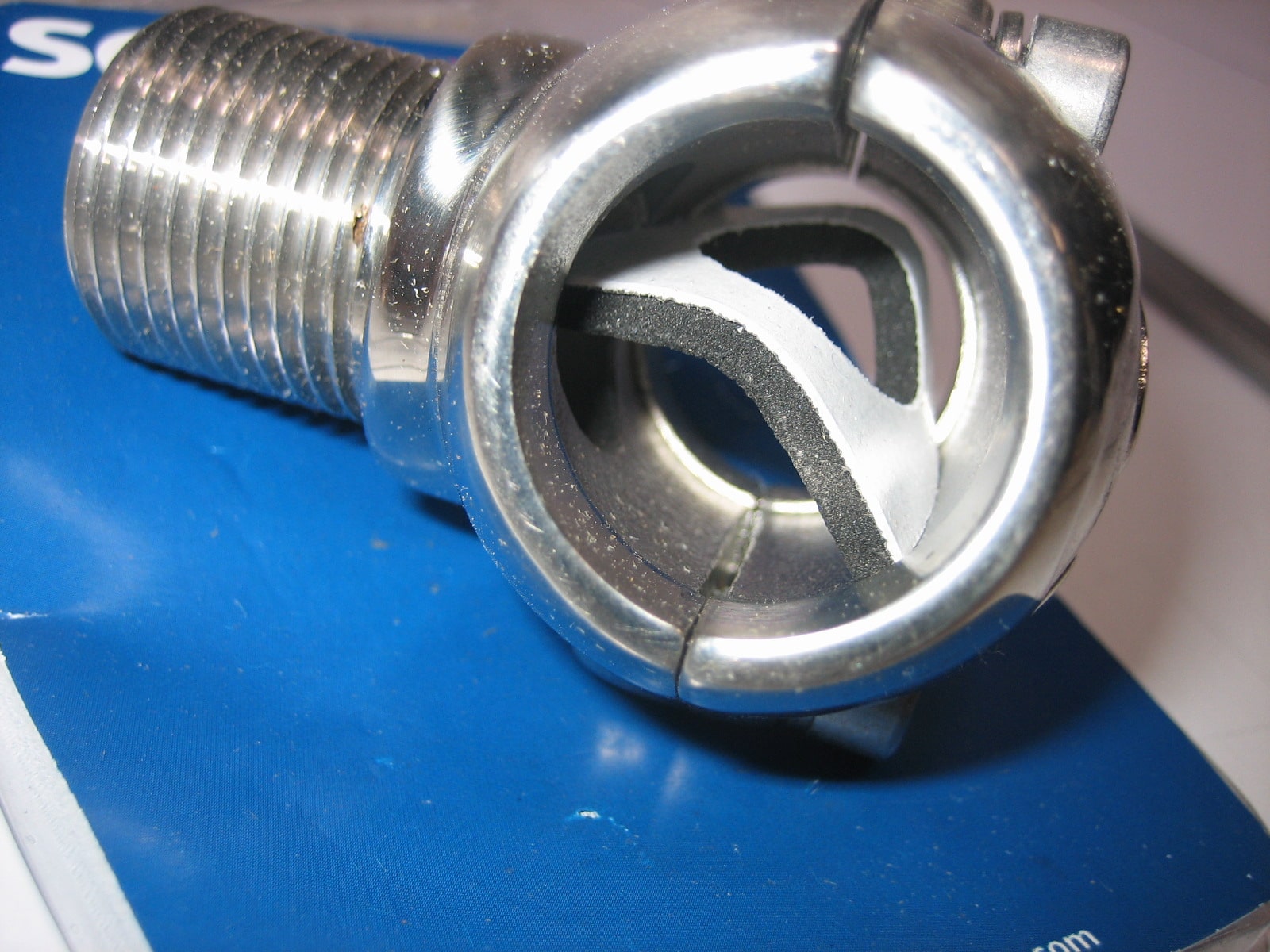 Scanstrut RA-01 Stainless Steel 1"-14 Marine GPS VHF Antenna Mount for ...