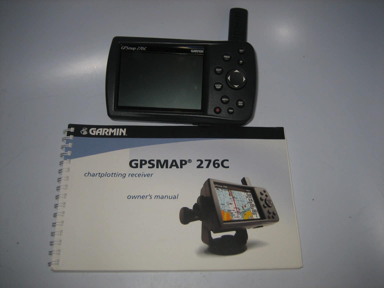 Garmin GPSmap 276c - HEAD UNIT ONLY - Powers On, LCD OK, Finds Sats ...