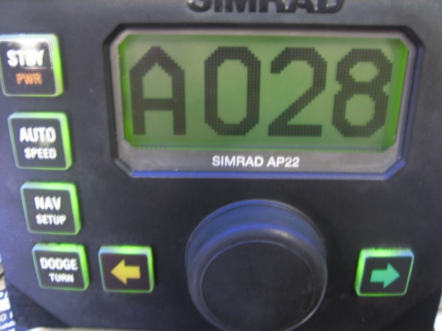 Simrad~AP22 Autopilot Control Head - New LCD-90 DAY WARR- Tested - Max ...