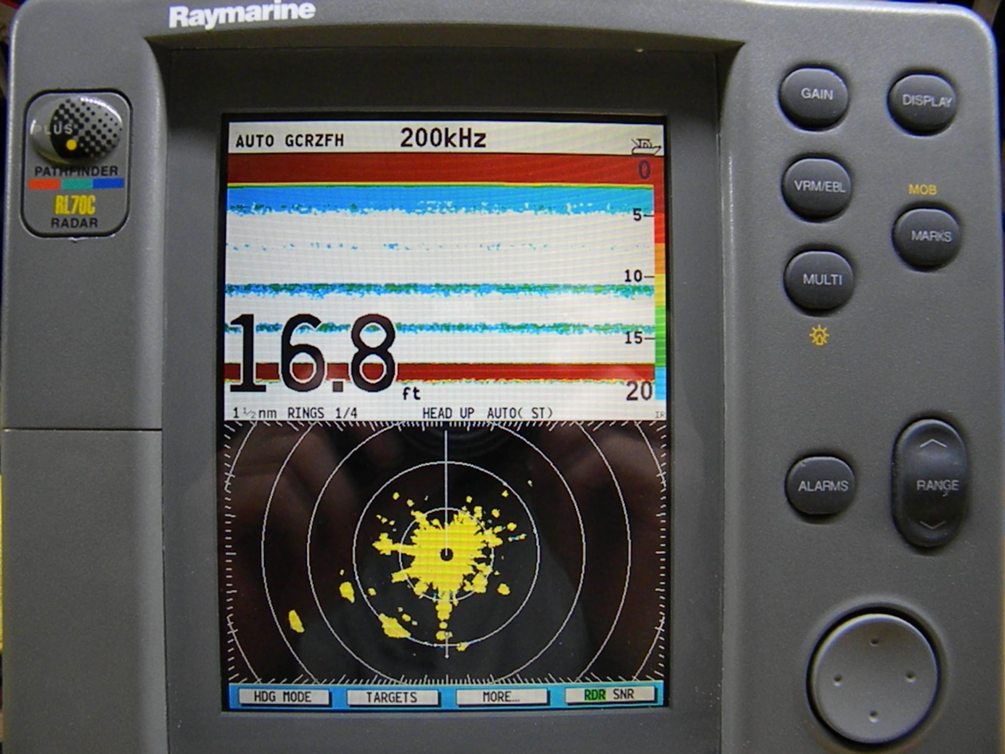 Raymarine RL70C+ E52034 HSB2 Pathfinder Plus Display w/ Suncover - *NEW ...