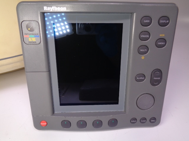 Raytheon RL70C Radar Display + 4kw M92652 Radar Dome - Complete Radar ...