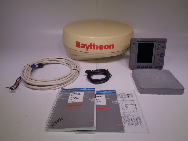 Raytheon RL70C Radar Display + 4kw M92652 Radar Dome - Complete Radar ...