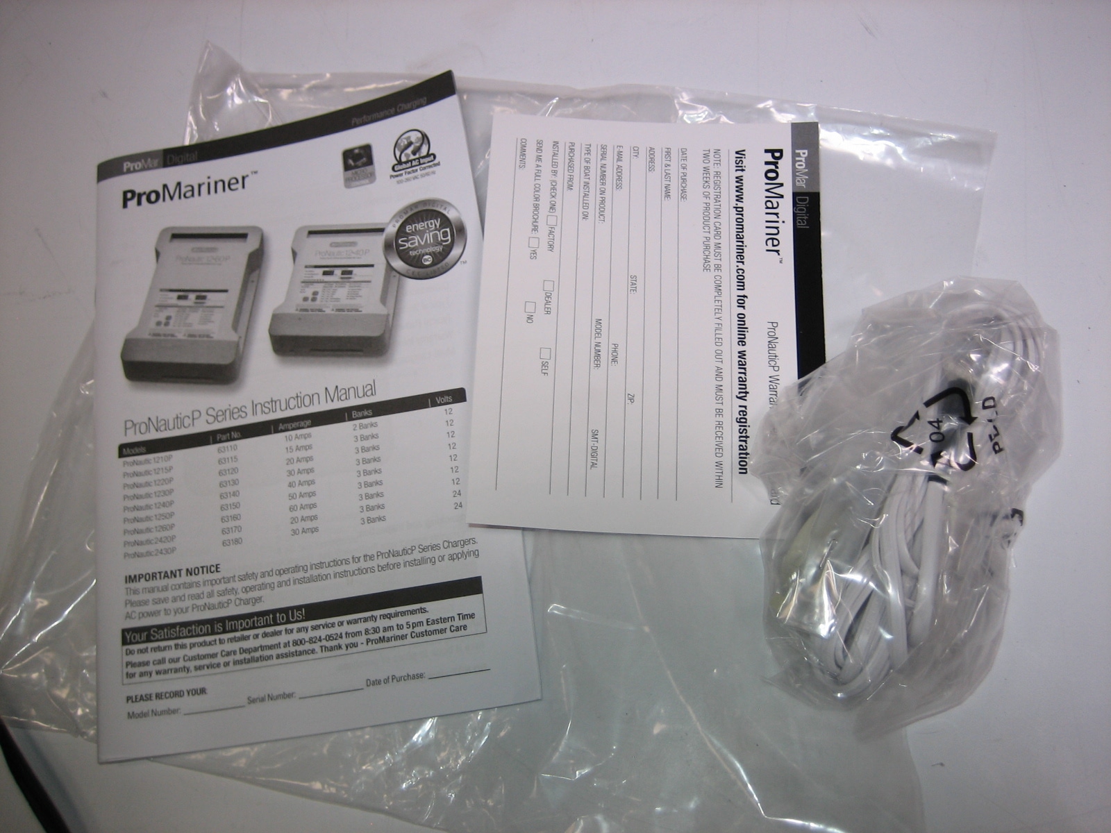 ProMariner ProNautic 2430P *NEW OPEN BOX 24v 30 amp 3 Bank Smart ...