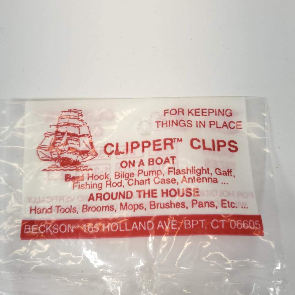 Beckson Clipper Clips CLP-1-1/4 - 1-1/4" Corrosion Resistant Clips ...