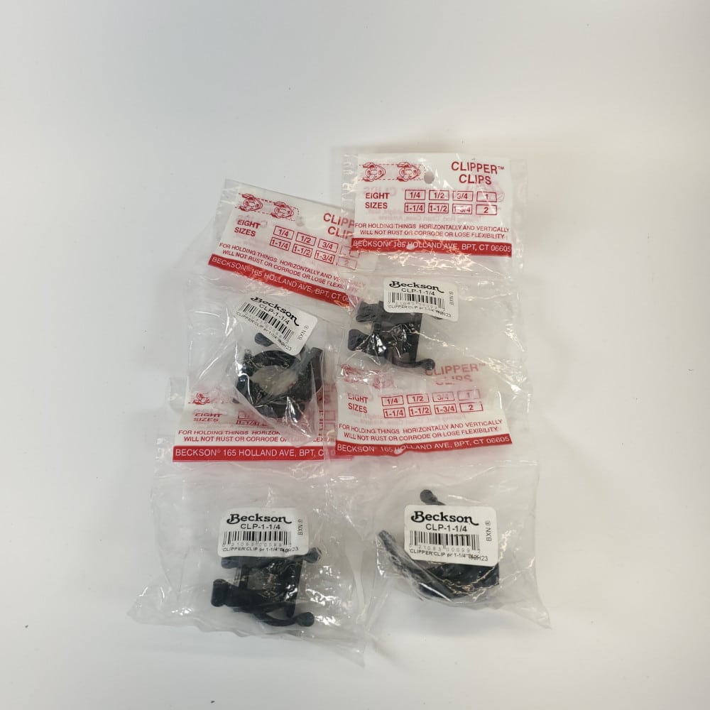 Beckson Clipper Clips CLP-1-1/4 - 1-1/4" Corrosion Resistant Clips ...