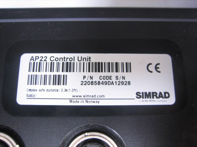 Simrad~AP22 Autopilot Control Head~New LCD!/90 DAY WARR - Tested - Max ...