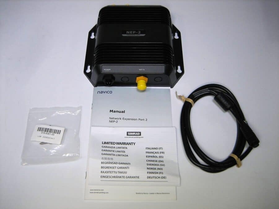 Simrad/Lowrance/Navico NEP-2 Network Expansion Port – NEW IN BOX - Max ...