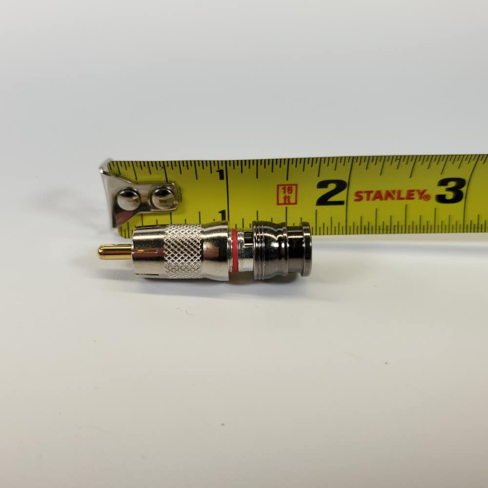 Liberty Cable CM-RG59U-RCA - RCA RG59 Coax Cable Connectors - LOT OF 44 ...