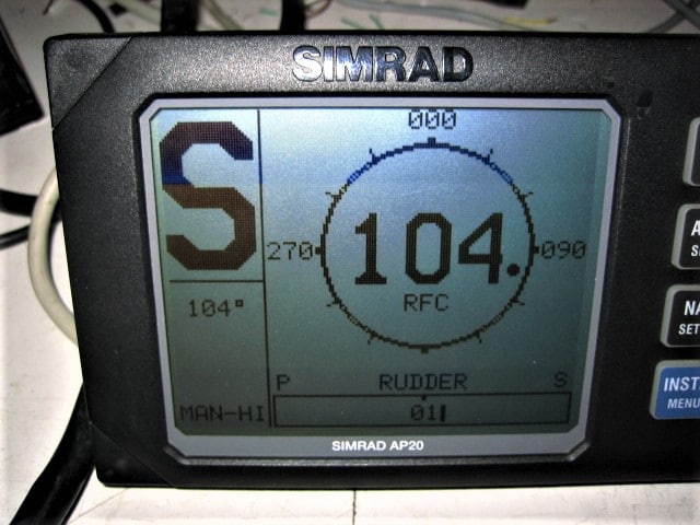 Simrad AP20 Autopilot Control Head/22084594//NEW LCD!~Tested/Good - Max ...