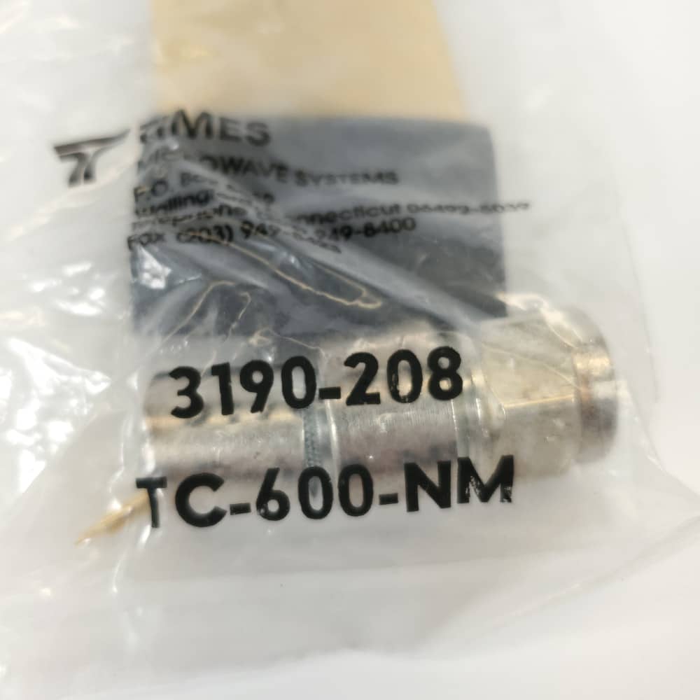 Times Microwave Systems TC-600-NM N Male Crimp Connector f/ LMR-600 ...