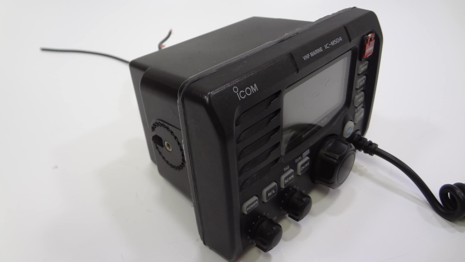 Icom IC-M504 Submersible Marine Fixed Mount VHF Radio Transceiver Unit ...