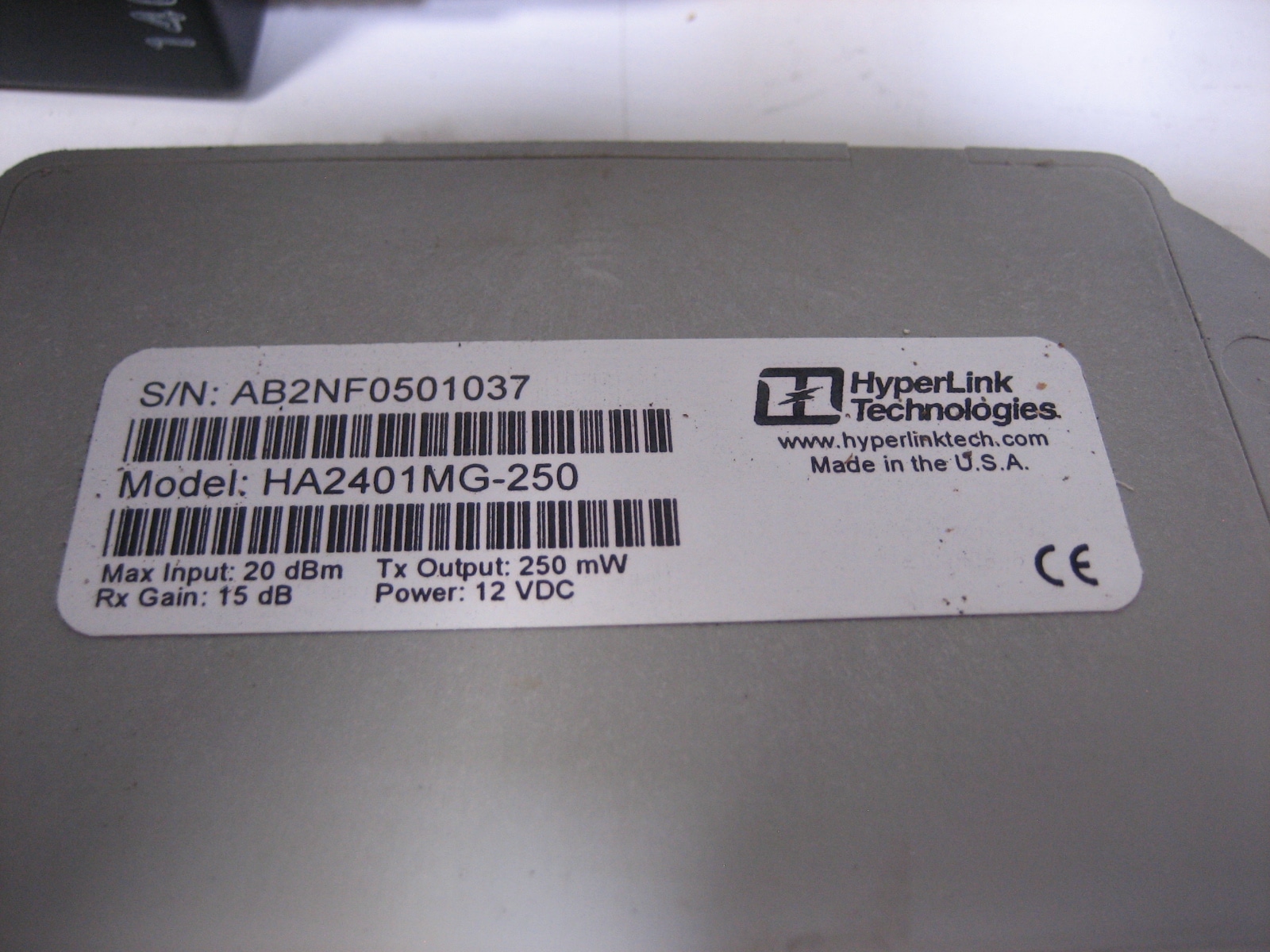 L-Com HyperLink HyperAmp 250mW Bi-Directional RF Amplifier Module ...