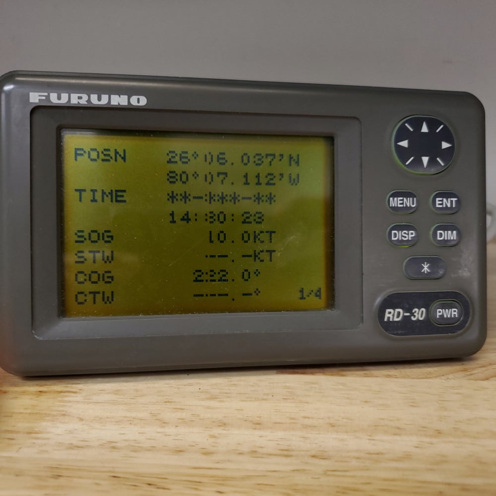Furuno RD-30 - Remote Display Navigational Data NMEA 0183 Repeater ...