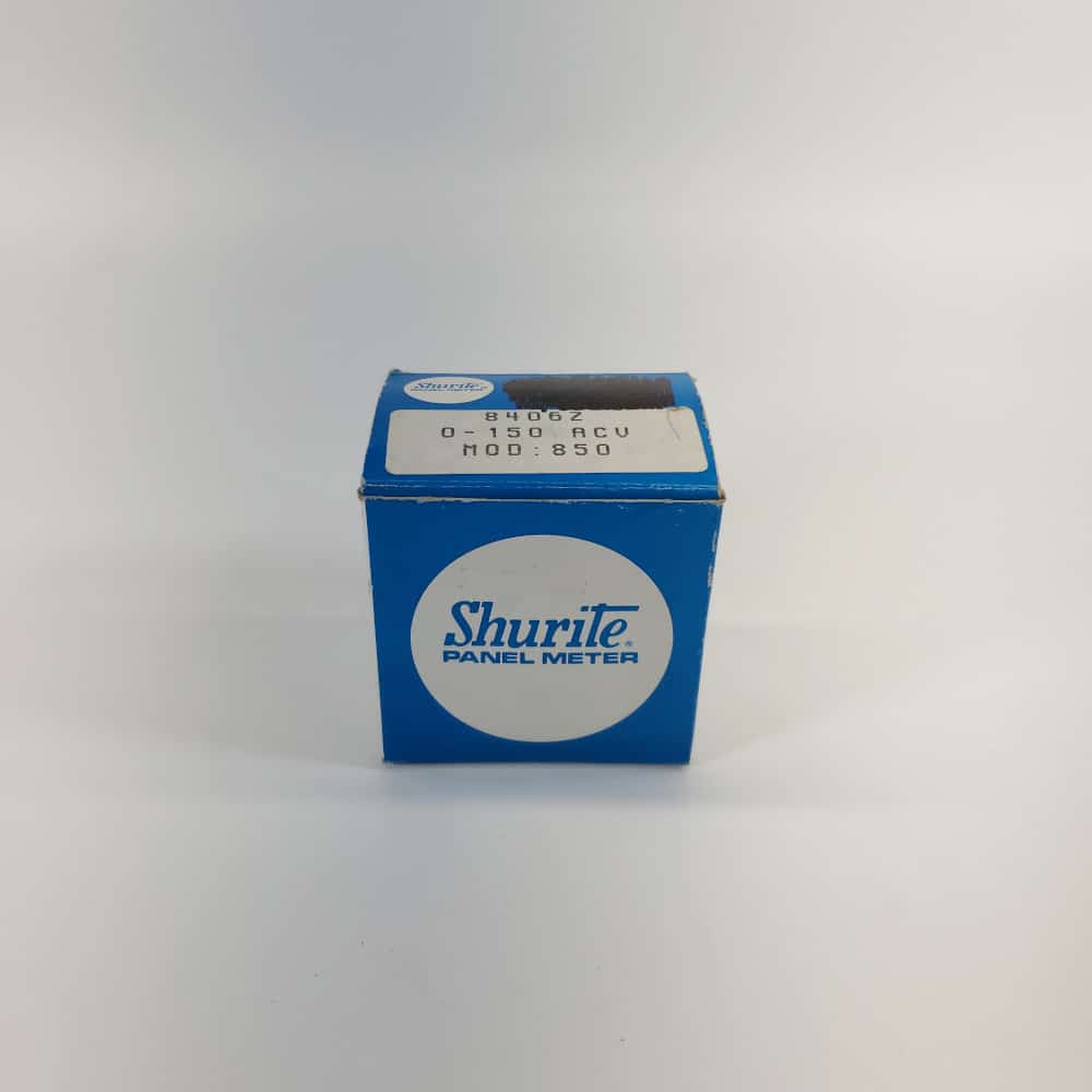 Shurite Model 850 AC Volt Panel Meter 0 to 150 V - 8406Z - NEW OLD ...