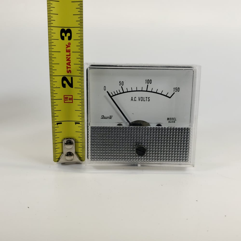 Shurite Model 850 AC Volt Panel Meter 0 to 150 V - 8406Z - NEW OLD ...