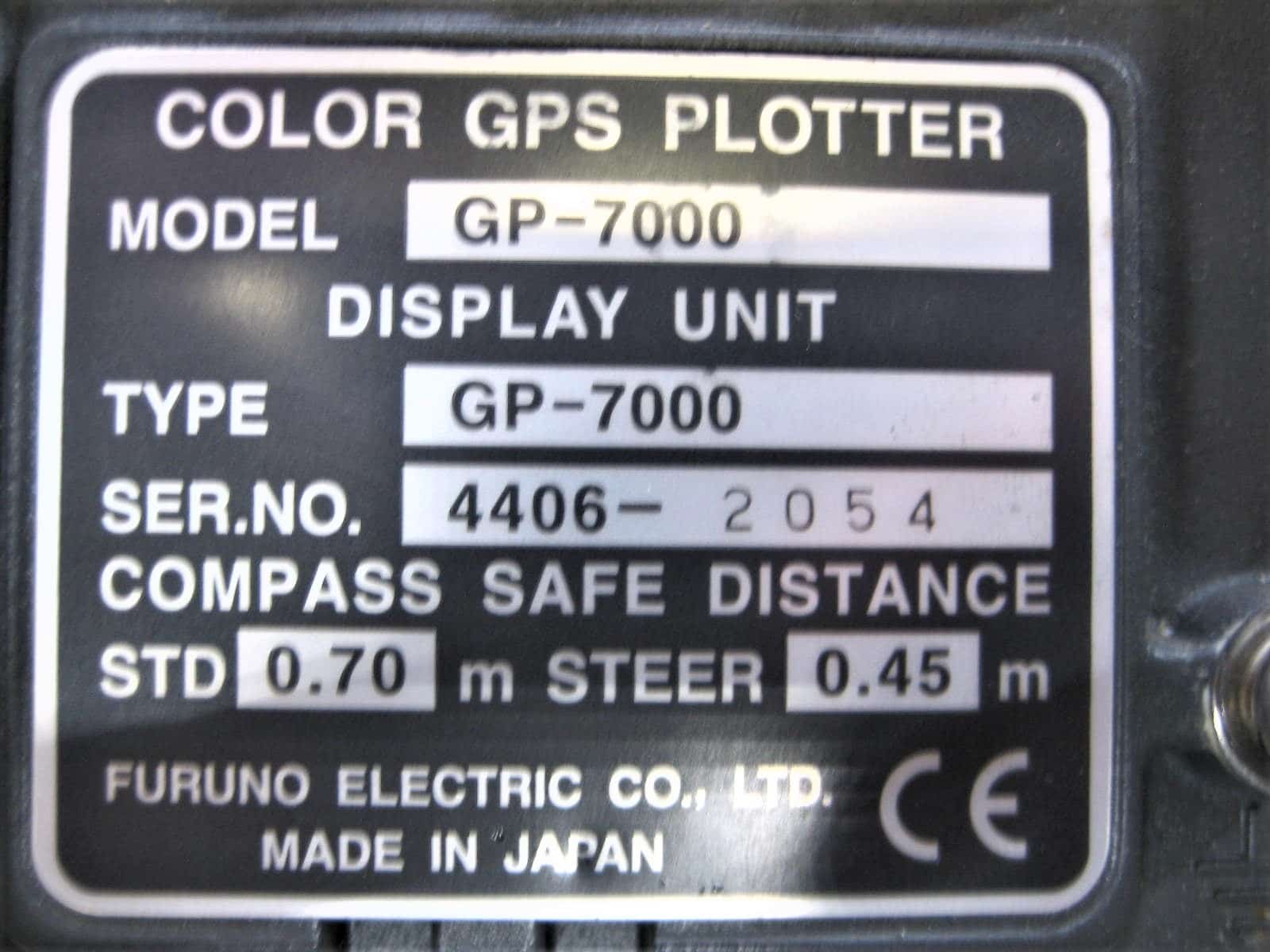 Furuno GP-7000 NT Max Cmap NT GPS Chartplotter - Tested - Max Marine ...