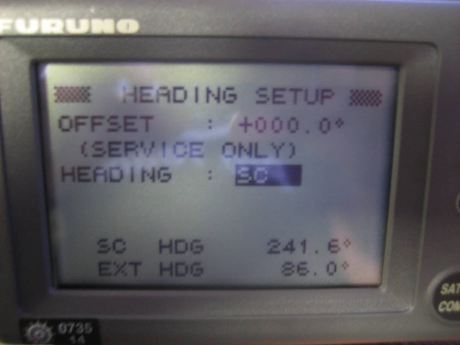 Furuno SC-50 Sat Satellite Compass System - COMPLETE WORKING SC501 ...
