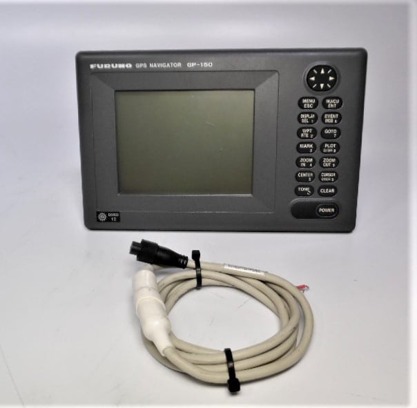 Furuno GP-150 GPS/WAAS Navigator Display w/ Power Cable - Tested Good ...
