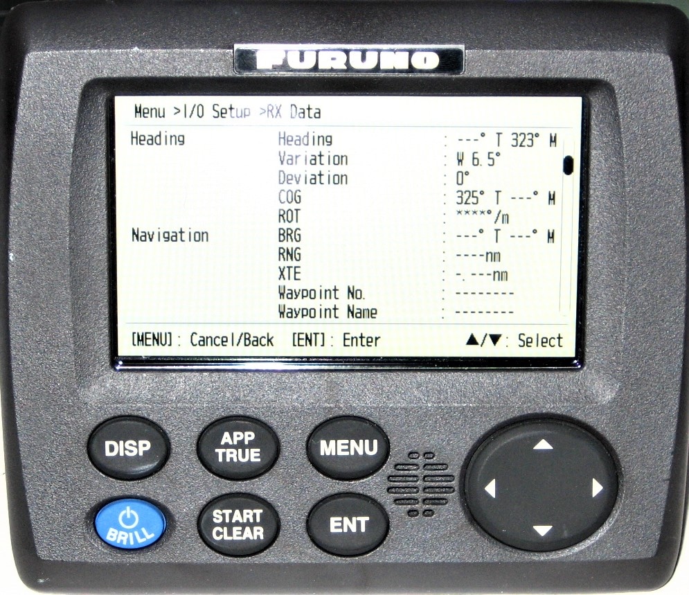 Furuno RD-33 4.3" LCD N2K Multi-Color Data Display + Installation Kit ...