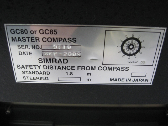 Simrad GC85 Gyro compass IMO approved Fully Tested working! GC85 ...