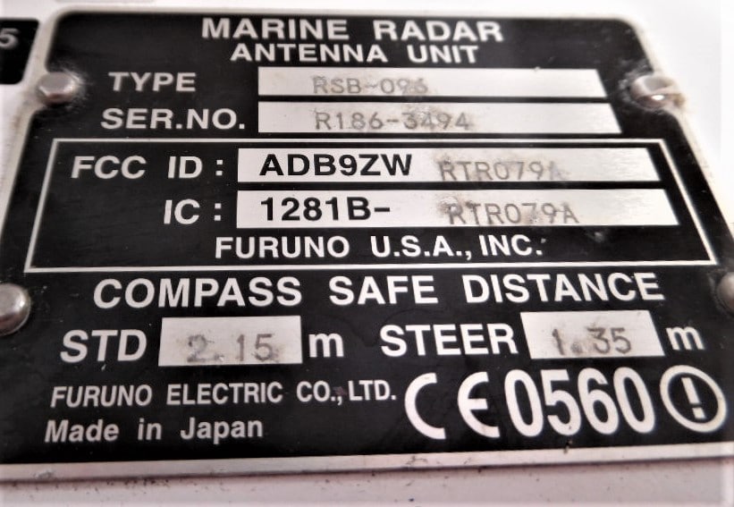Furuno - FAR-2127BB/DC - IMO Black Box Commercial 25KW Radar System ...