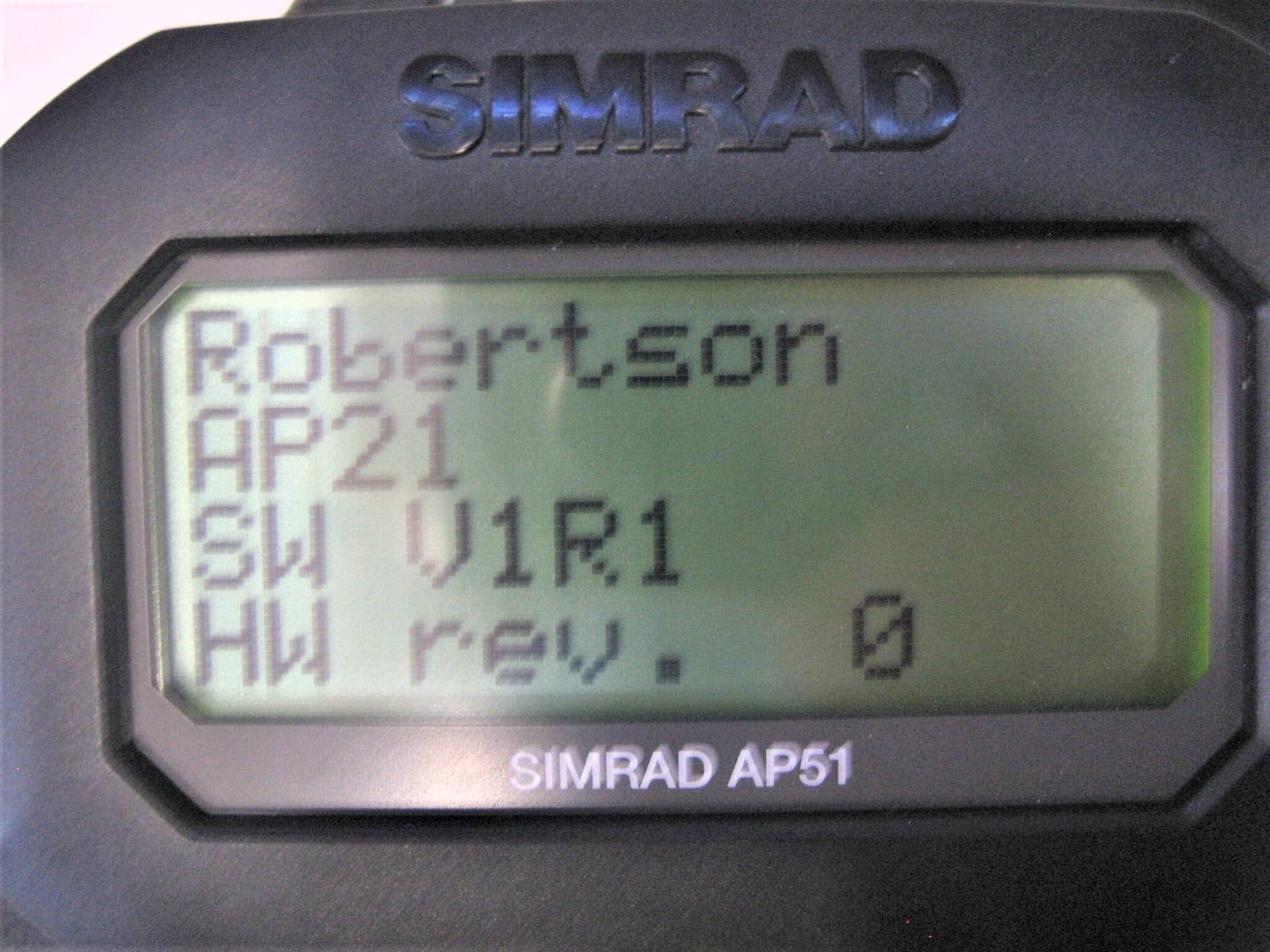 Simrad AP21-PN22086268- Boat Handheld Autopilot Control Head- Great ...