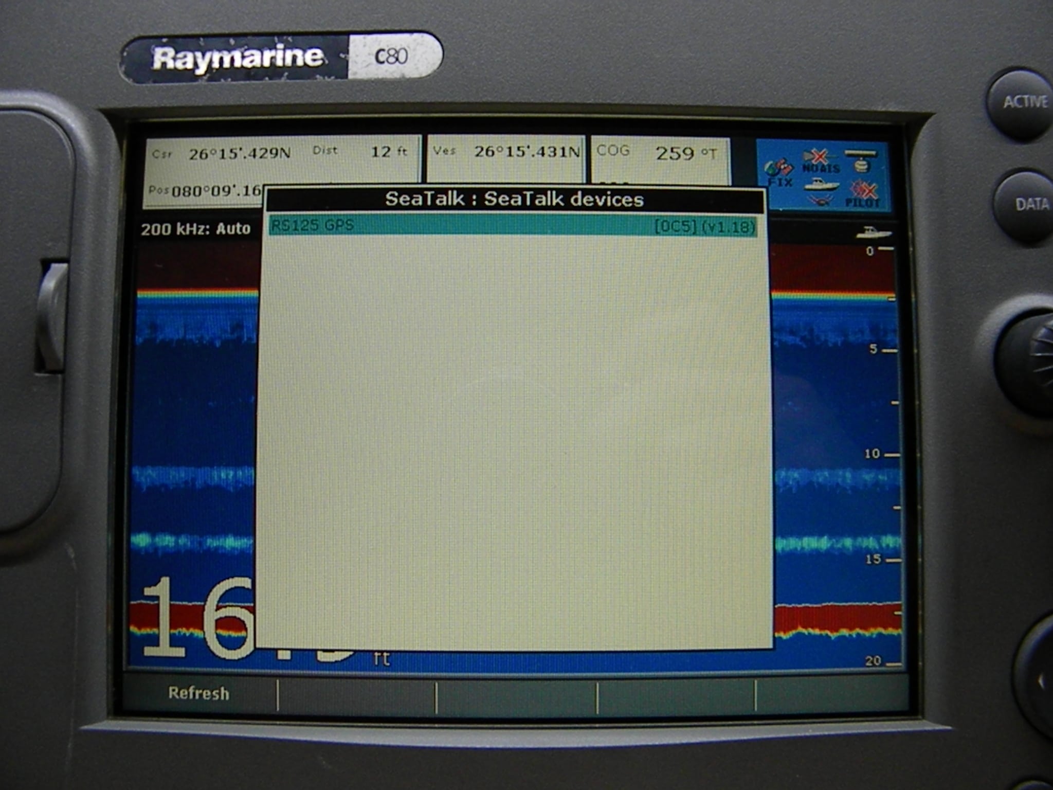 Raymarine C80 Classic Display w/bezel - E02020 - *NEW LCD* 90 Day ...