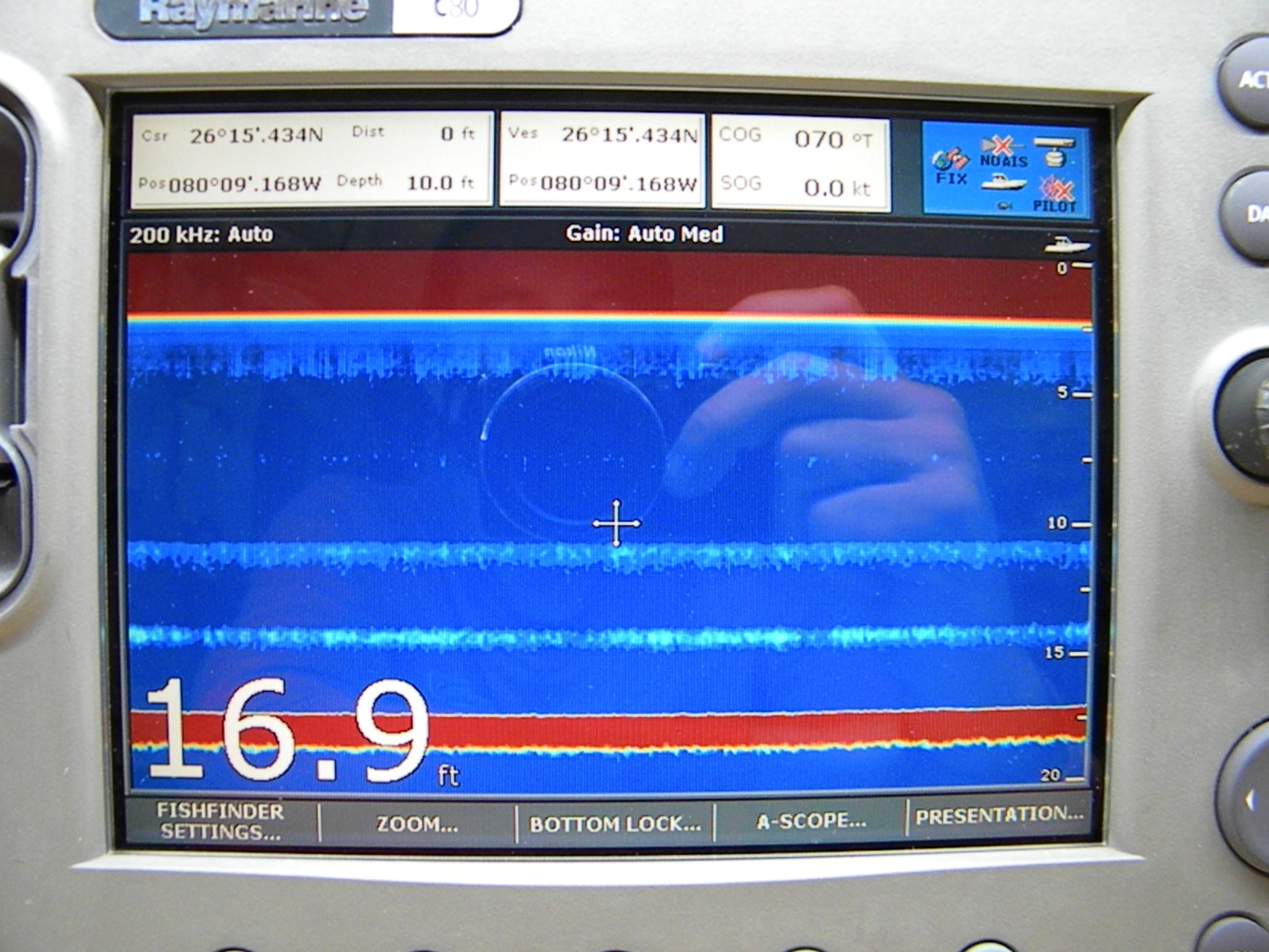 Raymarine C80 Classic Display w/bezel - E02020 - **NEW LCD** 90 Day ...