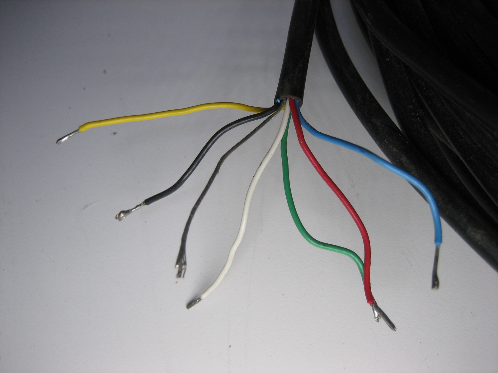 Datamarine DMI Replacement NEW 80' MHU Masthead Cable w/7 Pin Masthead ...