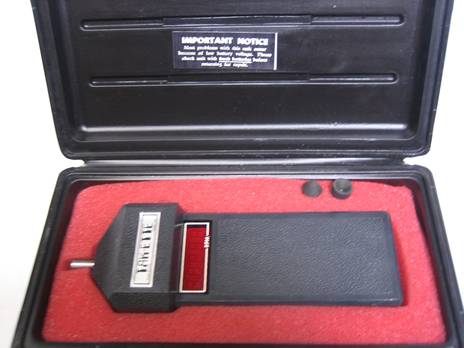 Amatek Tak-Ette Tachometer Diagnostic Tool - MINT - COMPLETE w/NEW ...