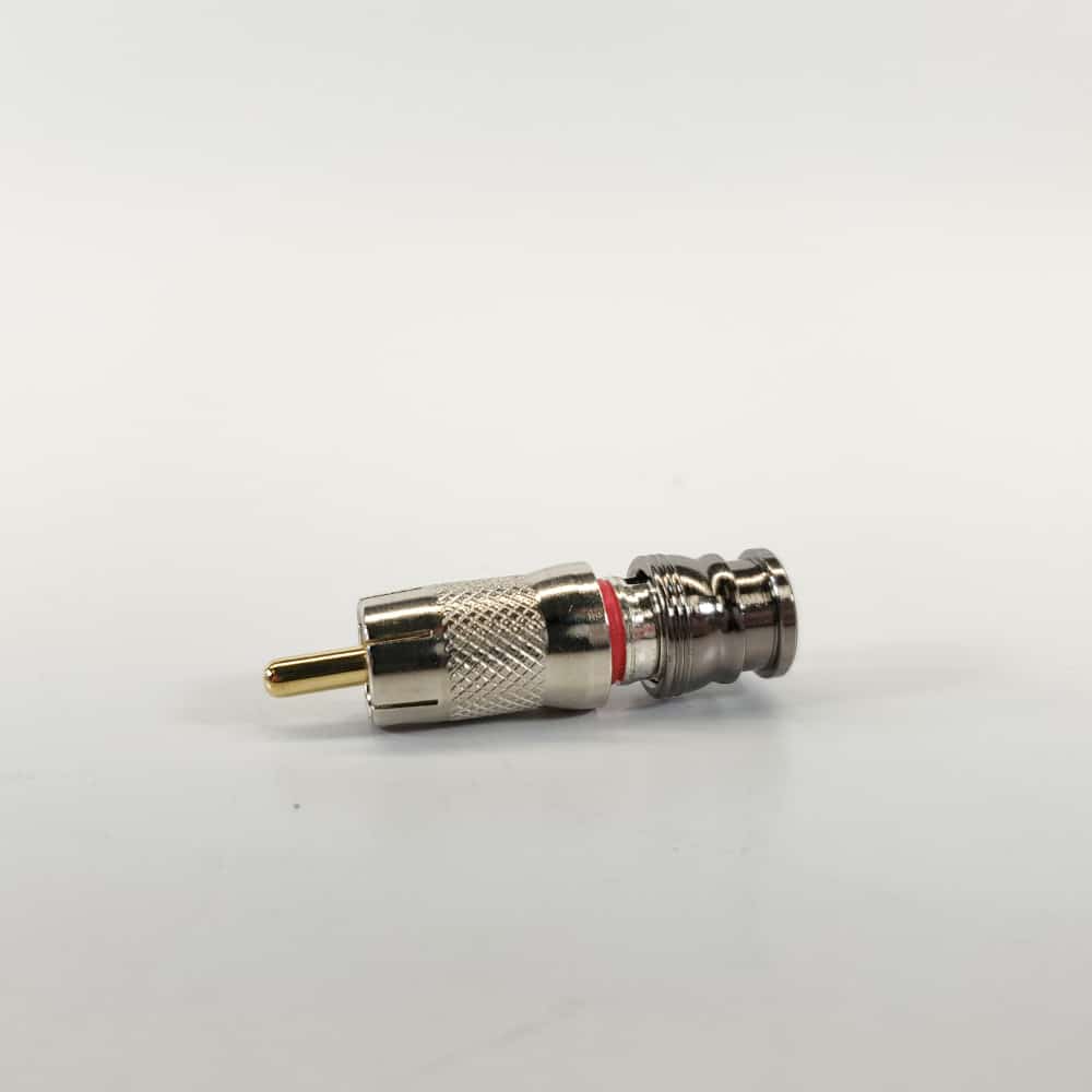 Connect Tec CM-RG59U-RCA - RG59U RCA Gold Tip Male Connectors - PACK OF ...