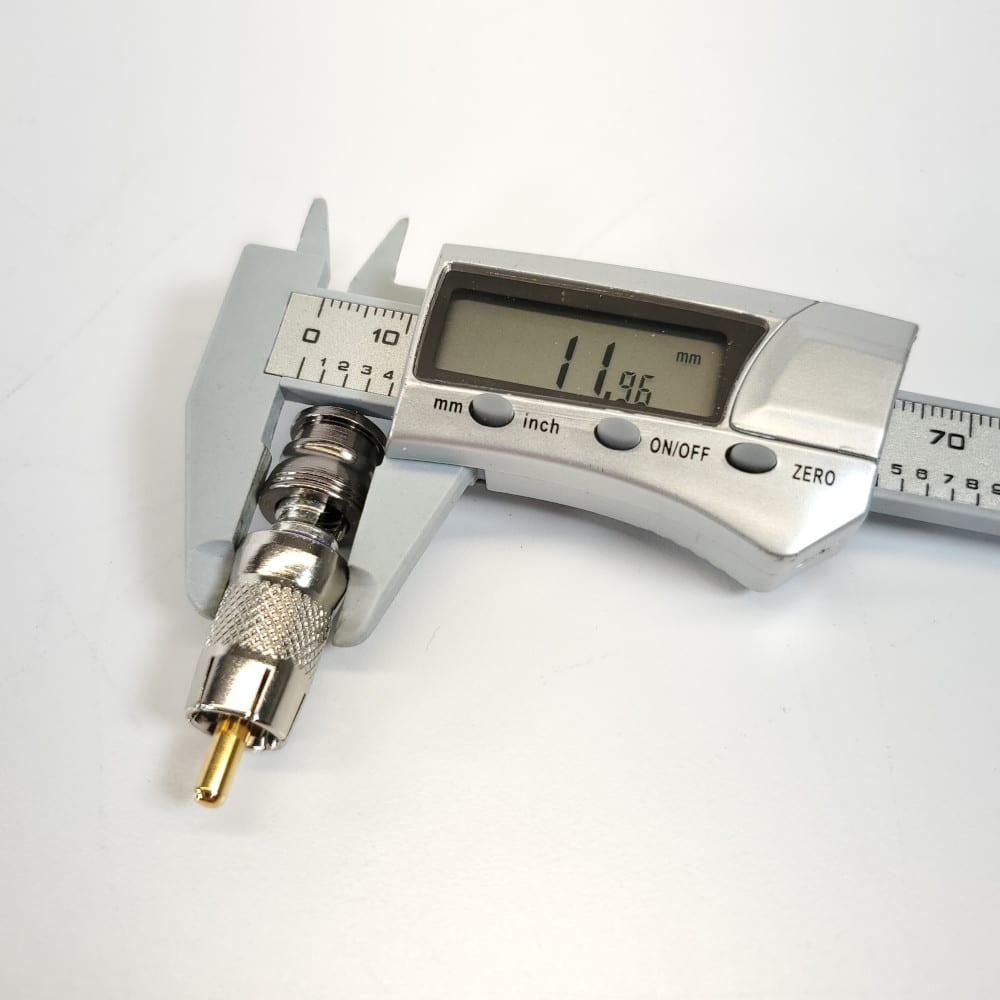 Mini Coax RCA Male Gold Tipped Connectors - LOT OF 40 NEW OLD STOCK ...