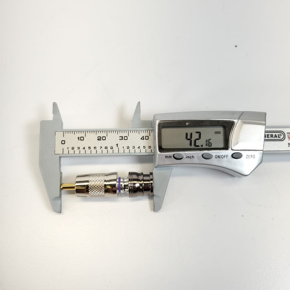 Mini Coax RCA Male Gold Tipped Connectors - LOT OF 40 NEW OLD STOCK ...