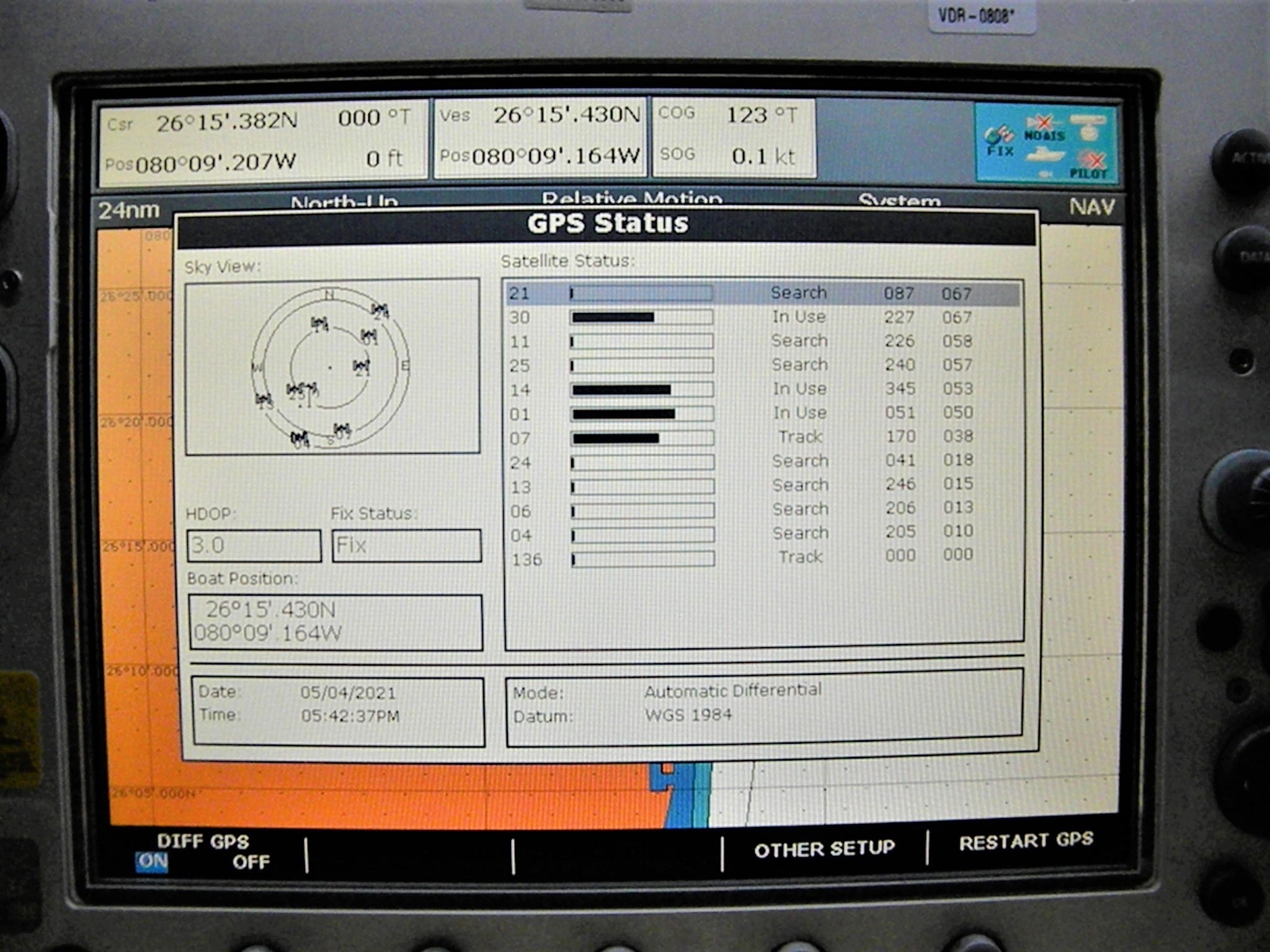 Raymarine Raystar 125~GPS Antenna w/New Battery + Accessories-E32042-90 ...